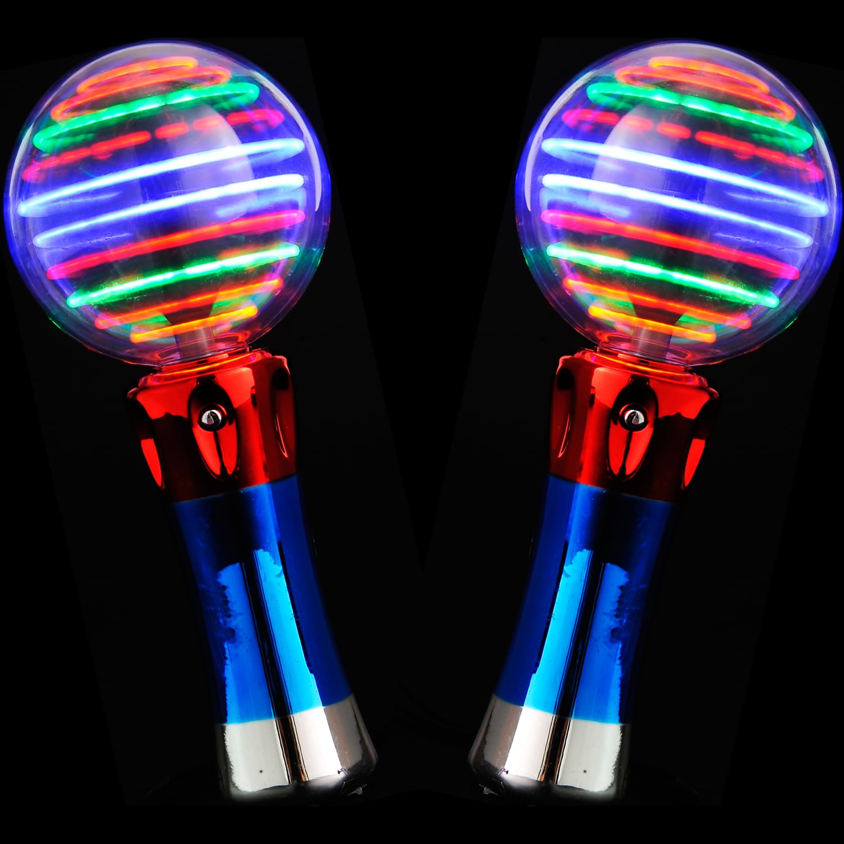 Amazon.com: PowerTRC 2 Set of Light Up Magic Wand Toy for Kids ...