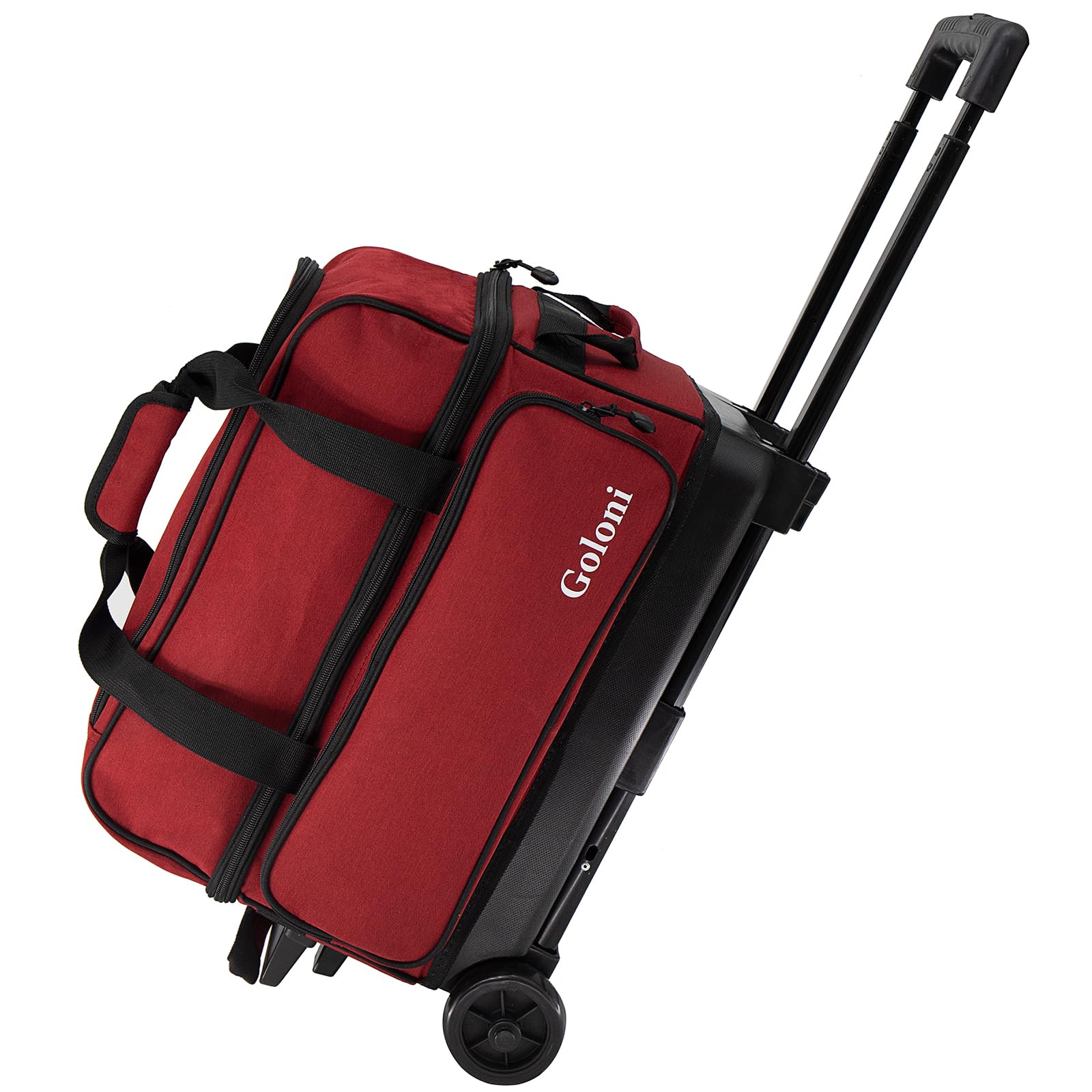 Snapklik.com : Goloni Double Roller 2 Ball Bowling Bag
