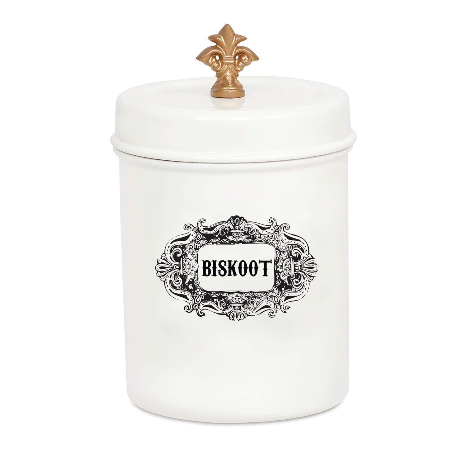 Buy ELAN BISKOOT Biscuit Kitchen Jar, Food Storage Canister, (Stainless ...