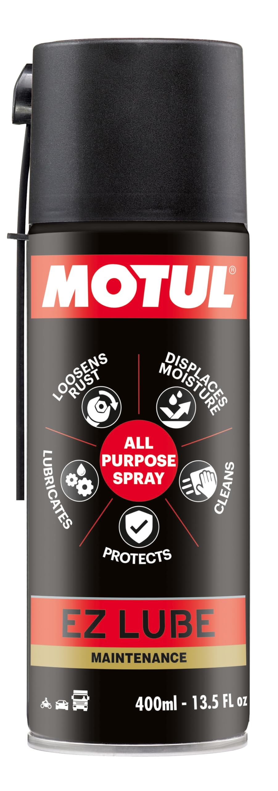 Motul EZ Lube 400ML|Spray Cleaner for All Purpose Uses |Highly Effective in Removing Rust ...