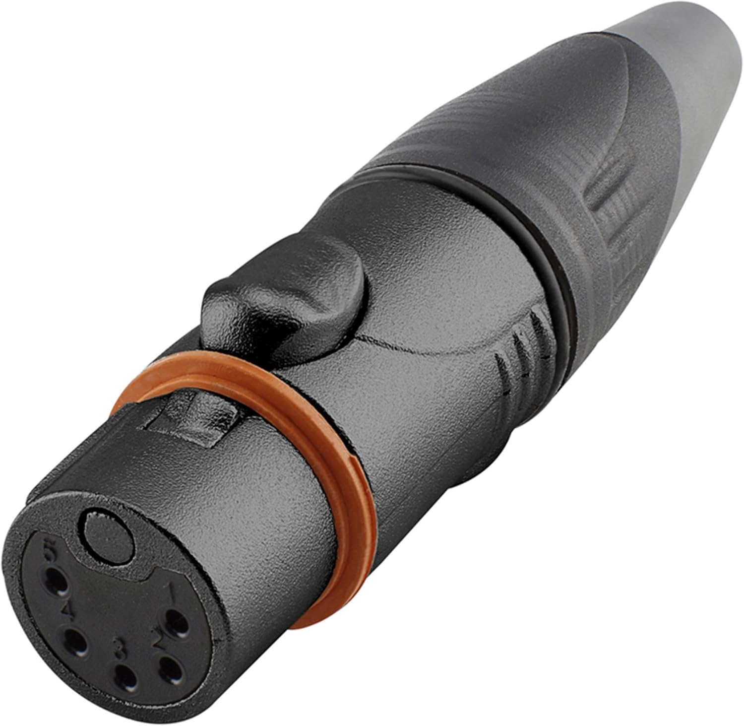 Hicon HI-X5CF-HD-B XLR Connector Coupling Straight Number of Poles 5 ...