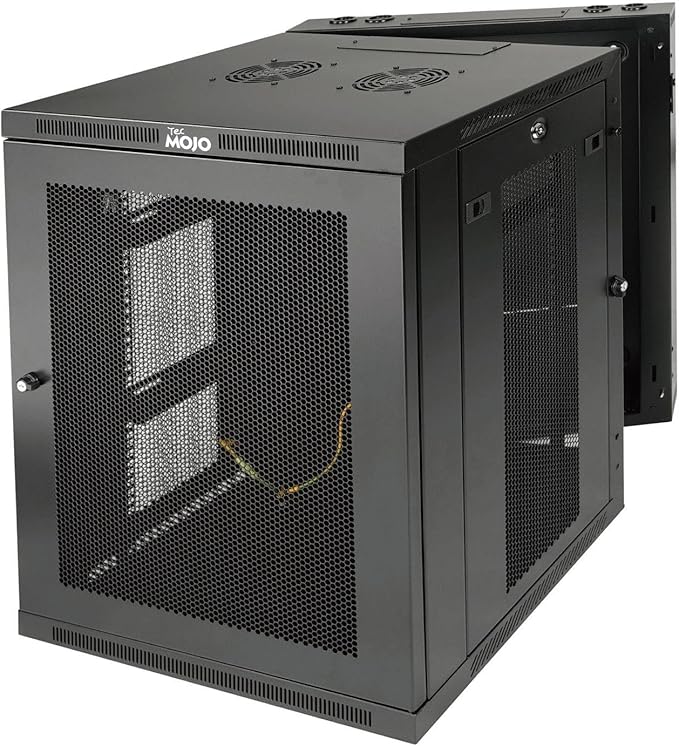 Amazon.com: Tecmojo Fully Welded Server Cabinet, 15U Wall Mount Rack ...