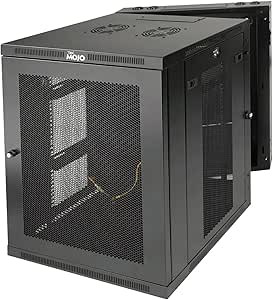 Amazon.com: Tecmojo Fully Welded Server Cabinet, 15U Wall Mount Rack, 27.6inch Depth Network ...