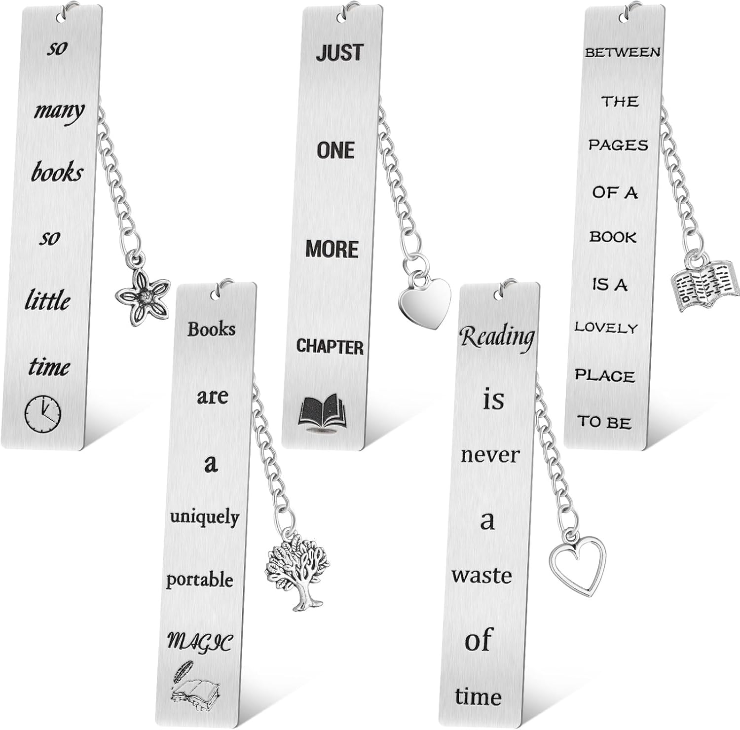Amazon.com: 5 Pcs Bookmarks for Book Lover Book Lover Gifts ...