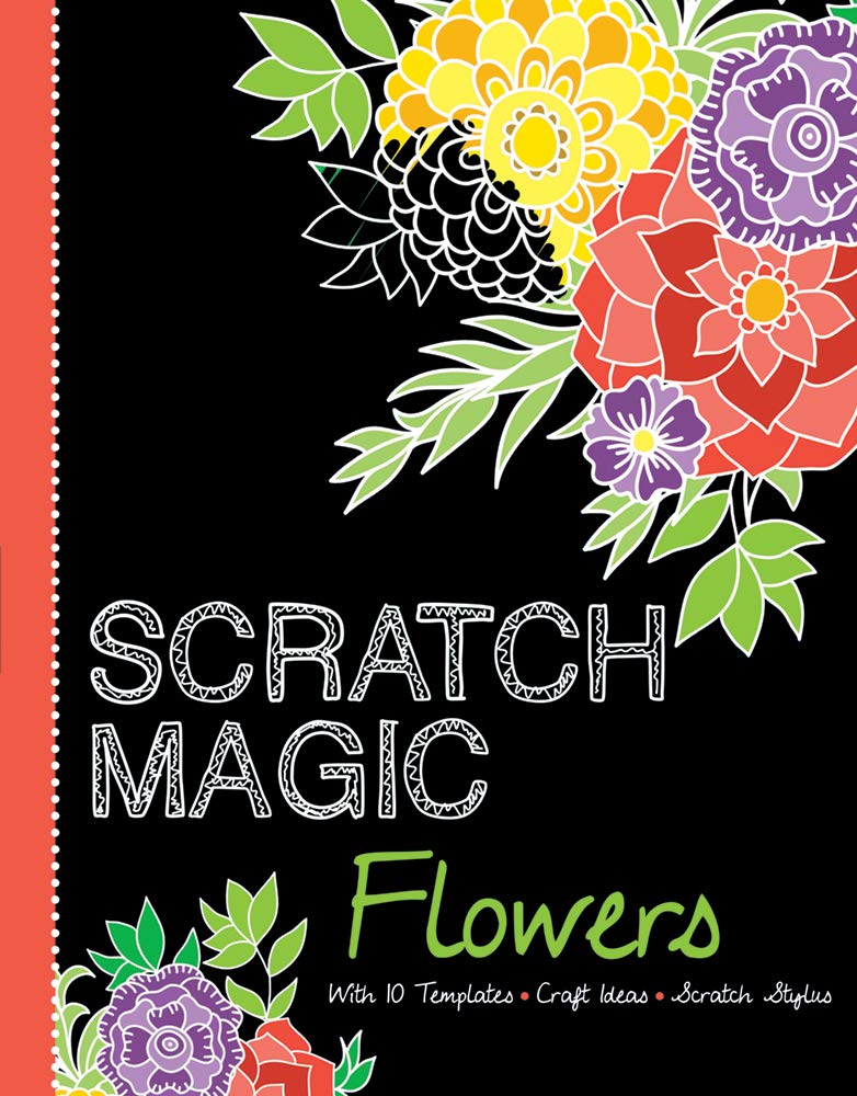 Amazon.com: Scratch Magic Flowers: with 10 Templates, Craft Ideas, and ...