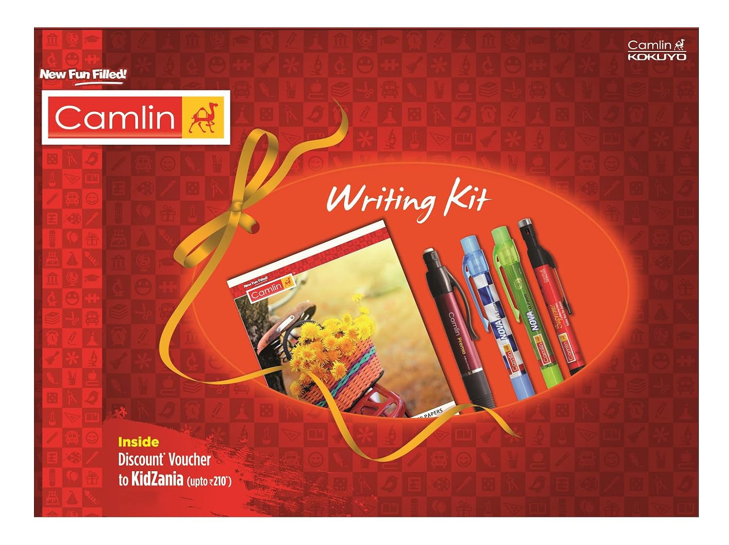 Camlin Kokuyo Writing Kit (Multicolor) : Amazon.in: Home & Kitchen
