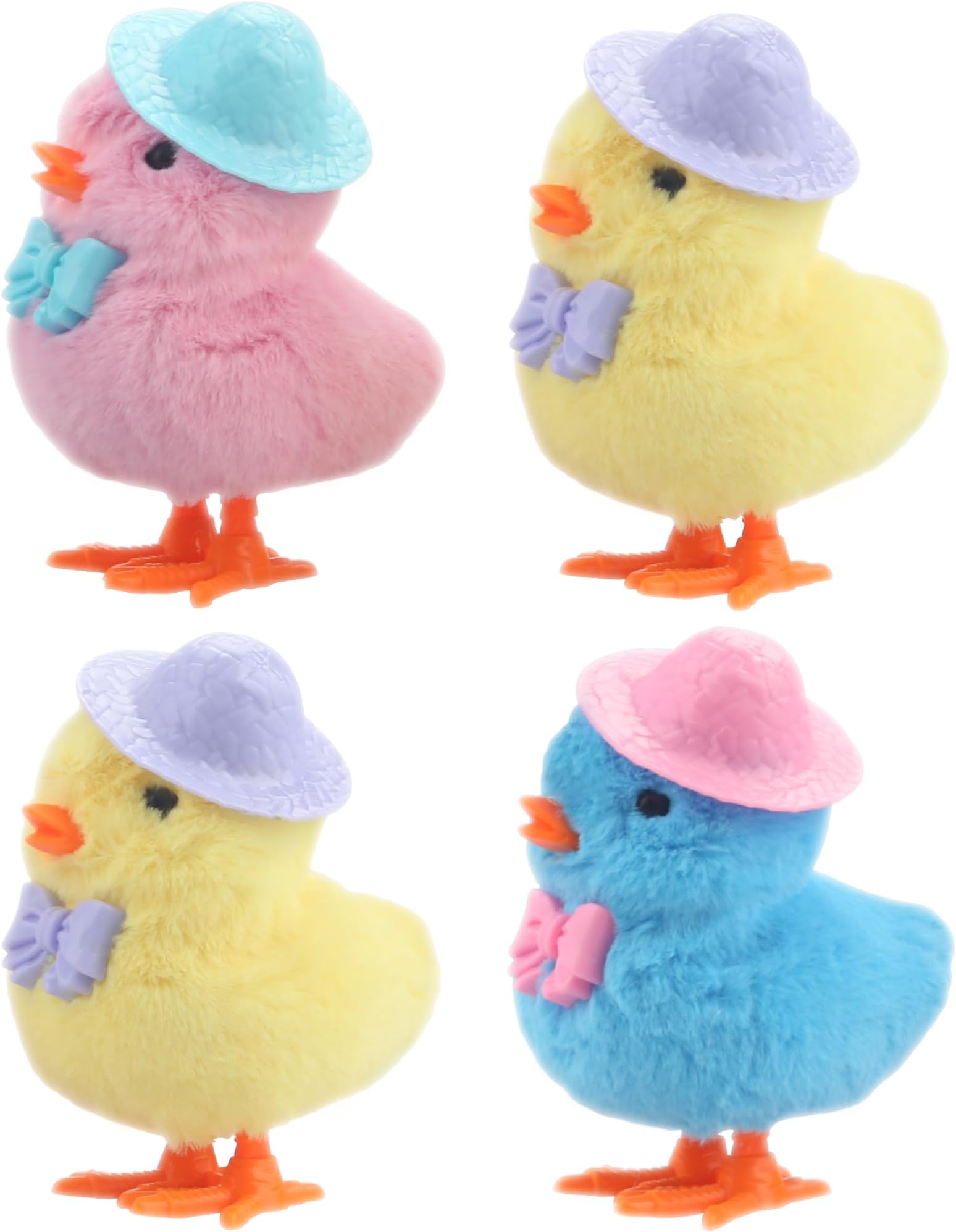 JOYIN 12 Pcs Filled Easter Eggs with Wind Up Chick Bunny Toys, Easter ...