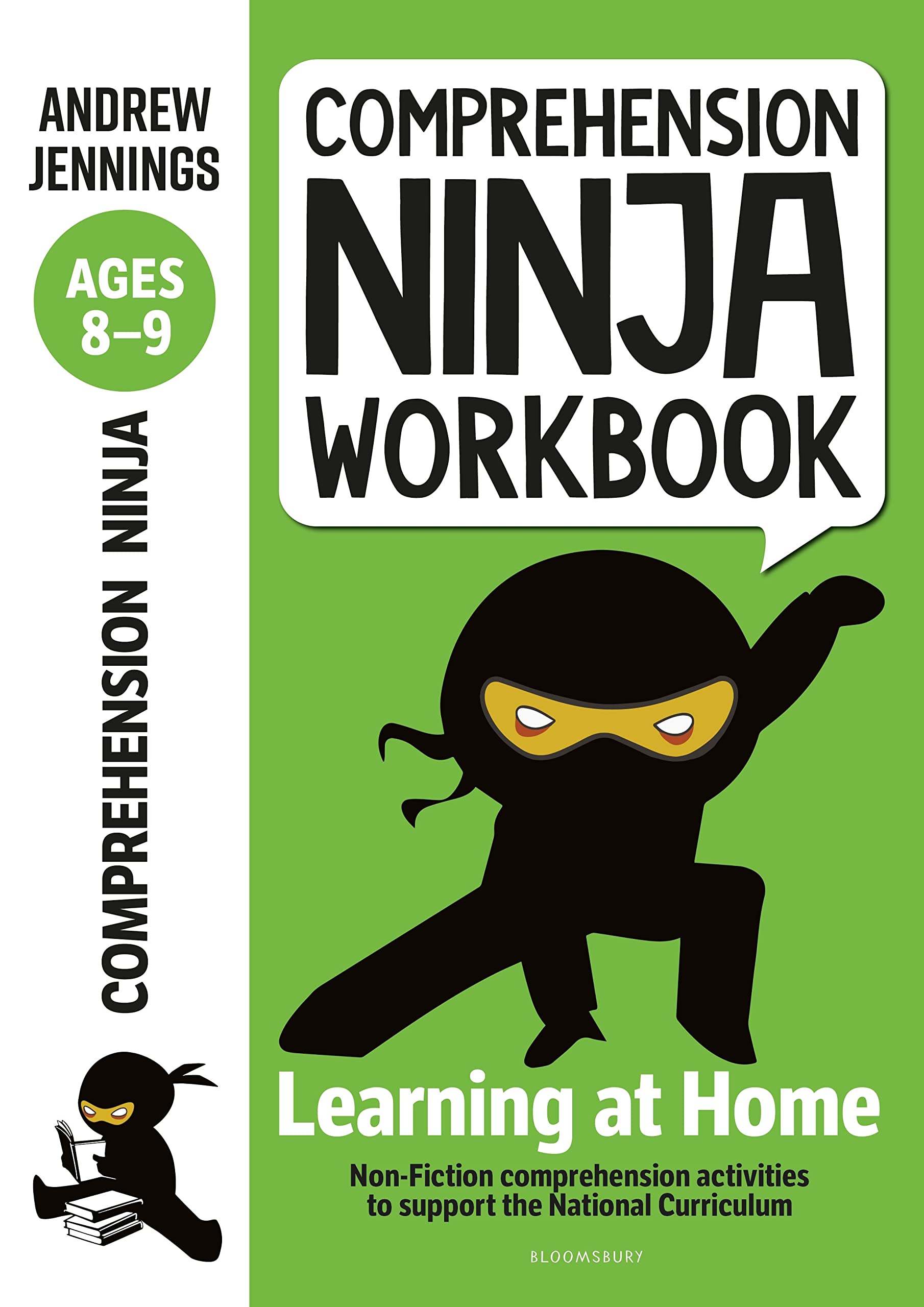 Comprehension Ninja Workbook for Ages 8-9: Comprehension activities to ...