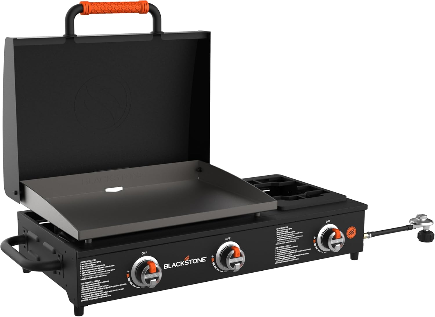 Amazon.com: Blackstone 1860 On The Go Range top Combo with Hood ...