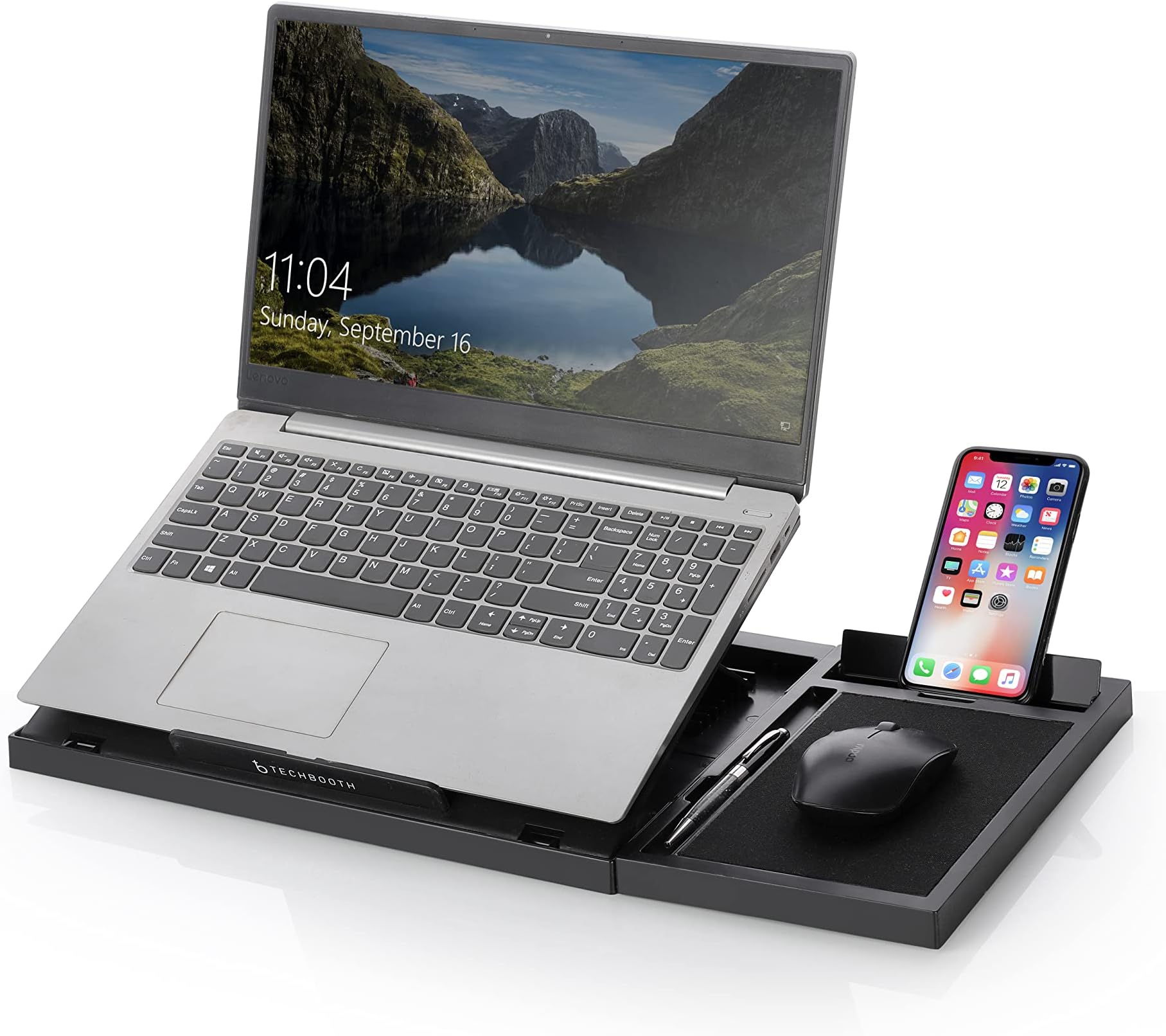 JD FRESH Adjustable Multi-Angle Portable Laptop Stand for Desk with ...