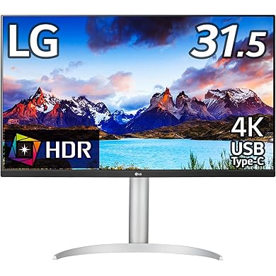 Amazon | LG モニター ディスプレイ 27UP550-W 27インチ/4K/HDR/IPS非光沢/USB Type-C,HDMI×2 ...