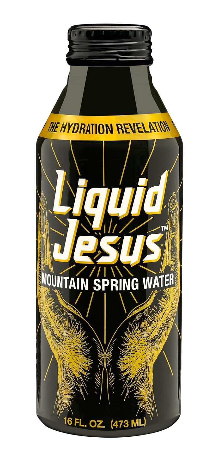 Amazon.com: Liquid Jesus Spring Water - Award-Winning BPA-Free Mountain ...