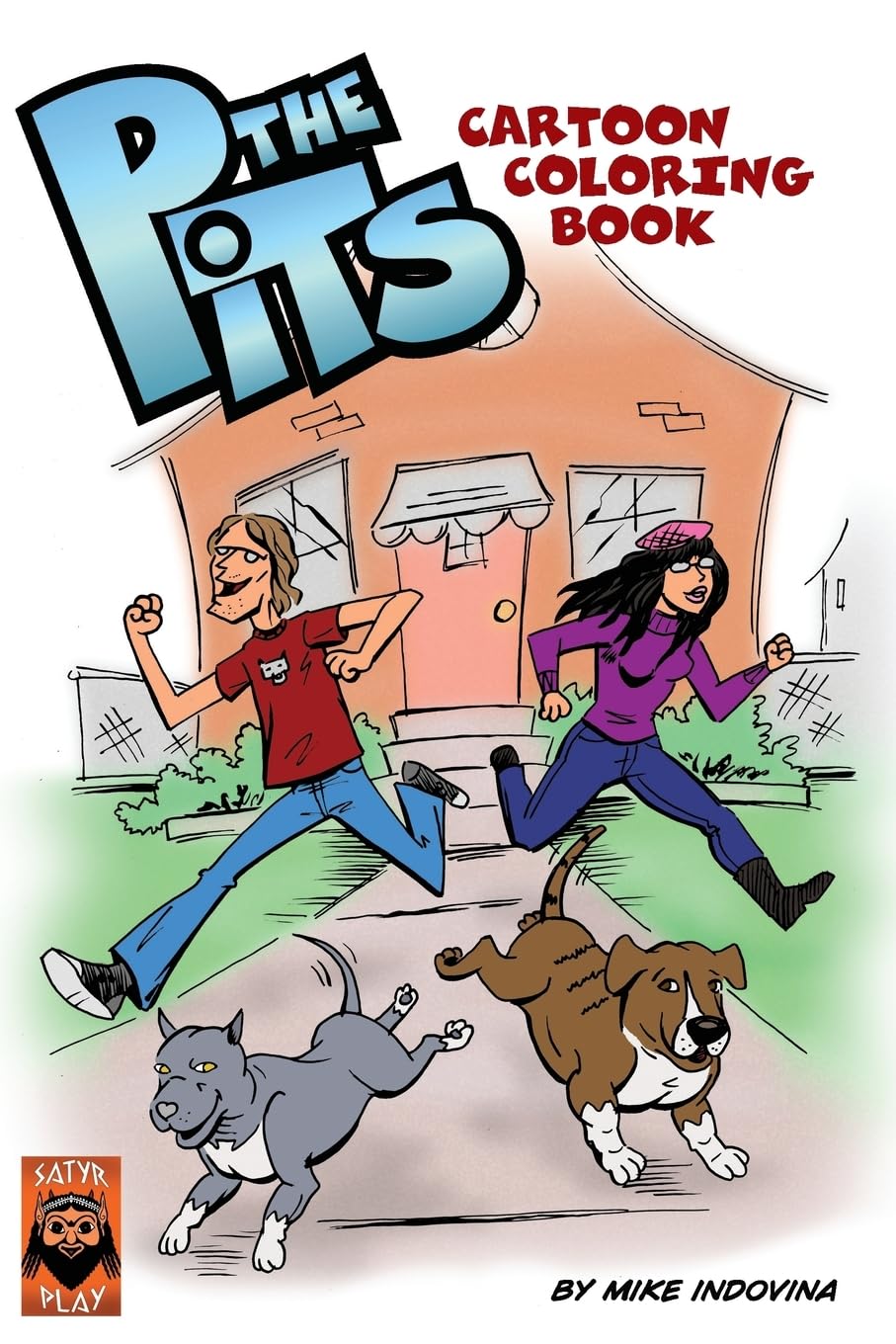 Amazon.com: The Pits Cartoon Coloring Book: 9781539836643: Indovina ...