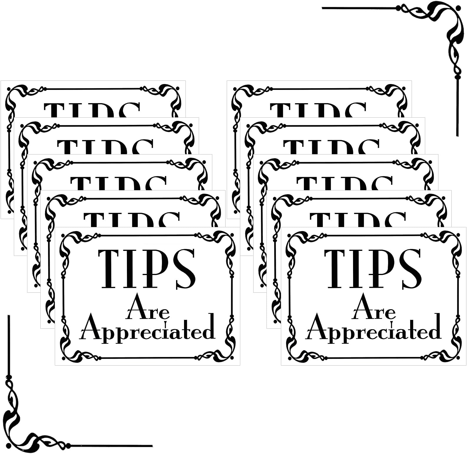 Amazon.com - Remarkable Tips are Appreciated Sticker,4 Inches ...