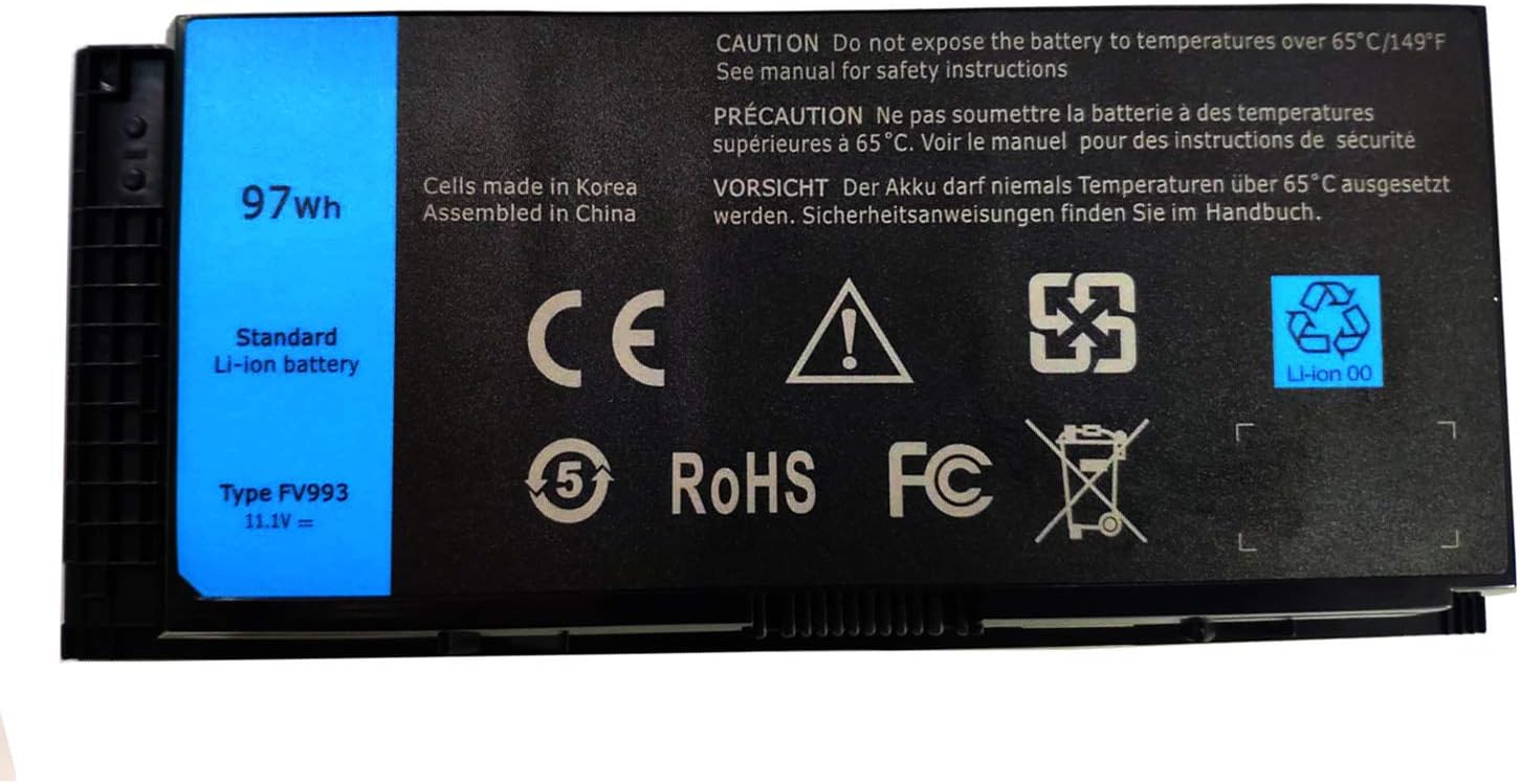 Amazon.com: Ding New FV993 Replacement Laptop Battery Compatible with ...