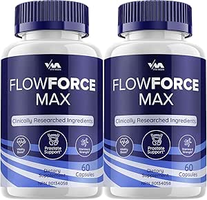 (2 Pack) FlowForceMax Prostate Support Capsules - Flow Force Max Pills ...