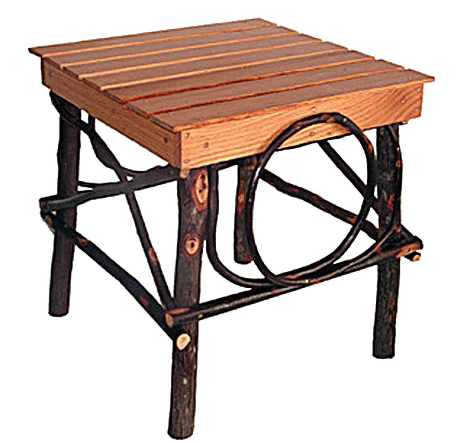 Amazon.com: Bentwood End Table - Hickory & Oak : Home & Kitchen