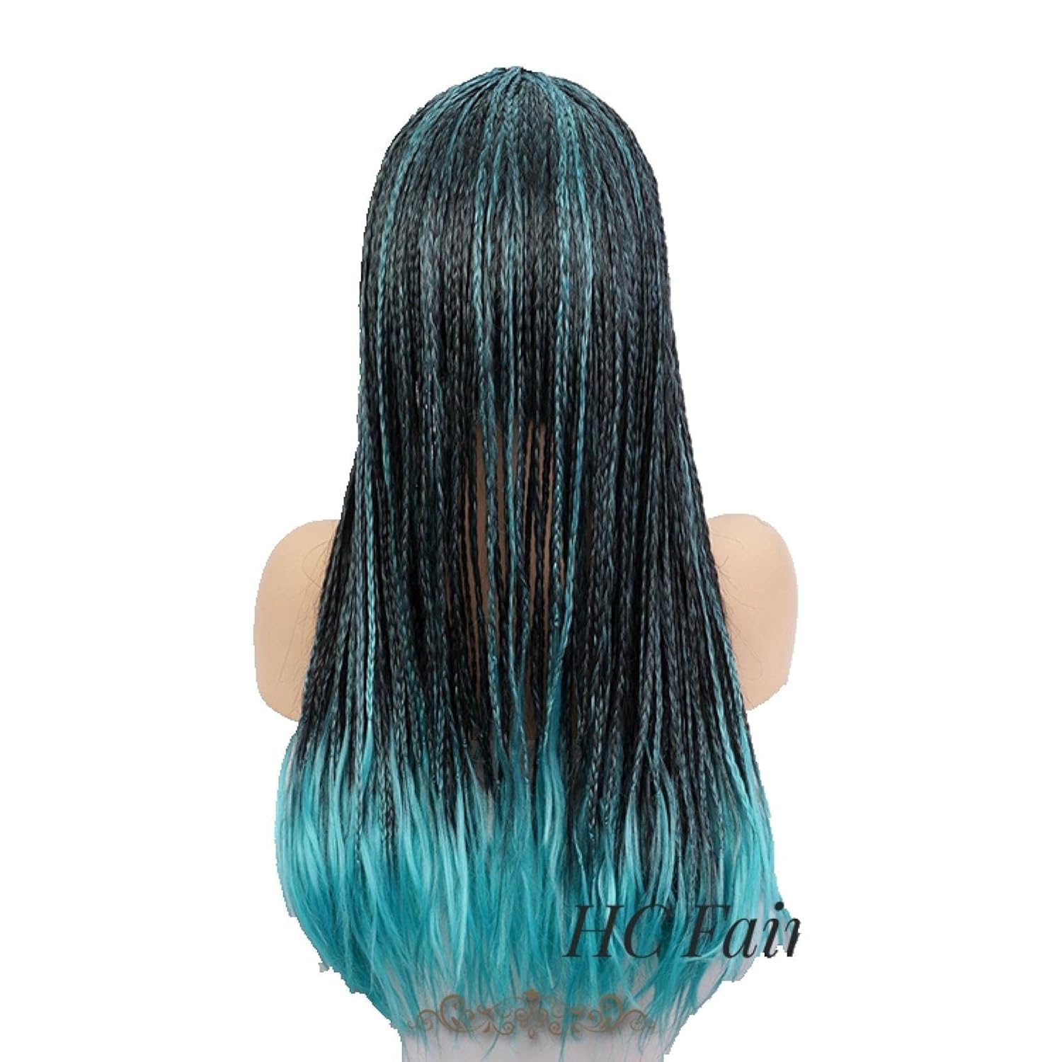 Amazon.com: Descendants Cosplay Wig Uma Ursula Daughter Braids 75cm ...