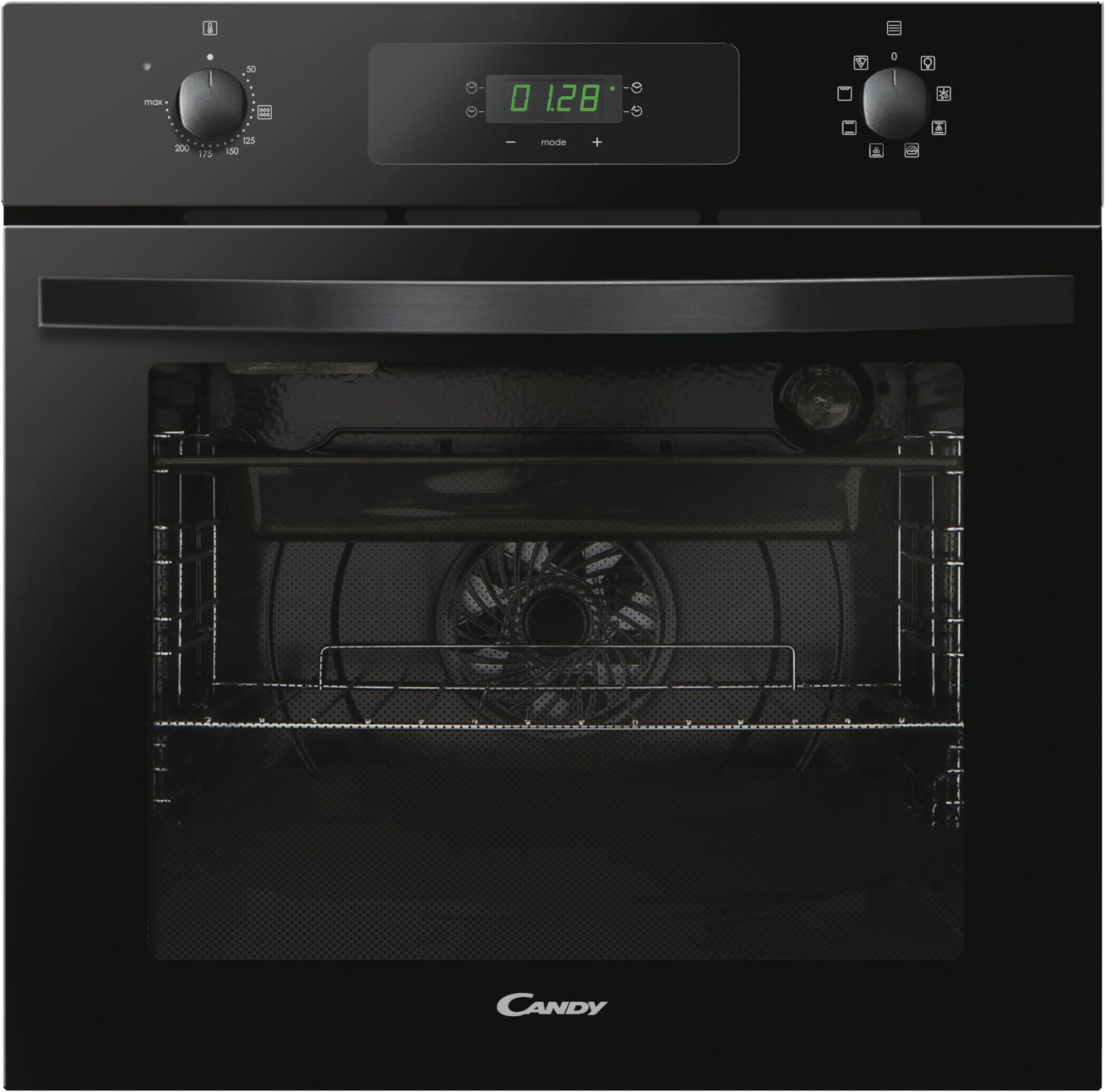 Candy FIDCN615/1 Built In Electric Multifunctional Single Oven, Fan ...