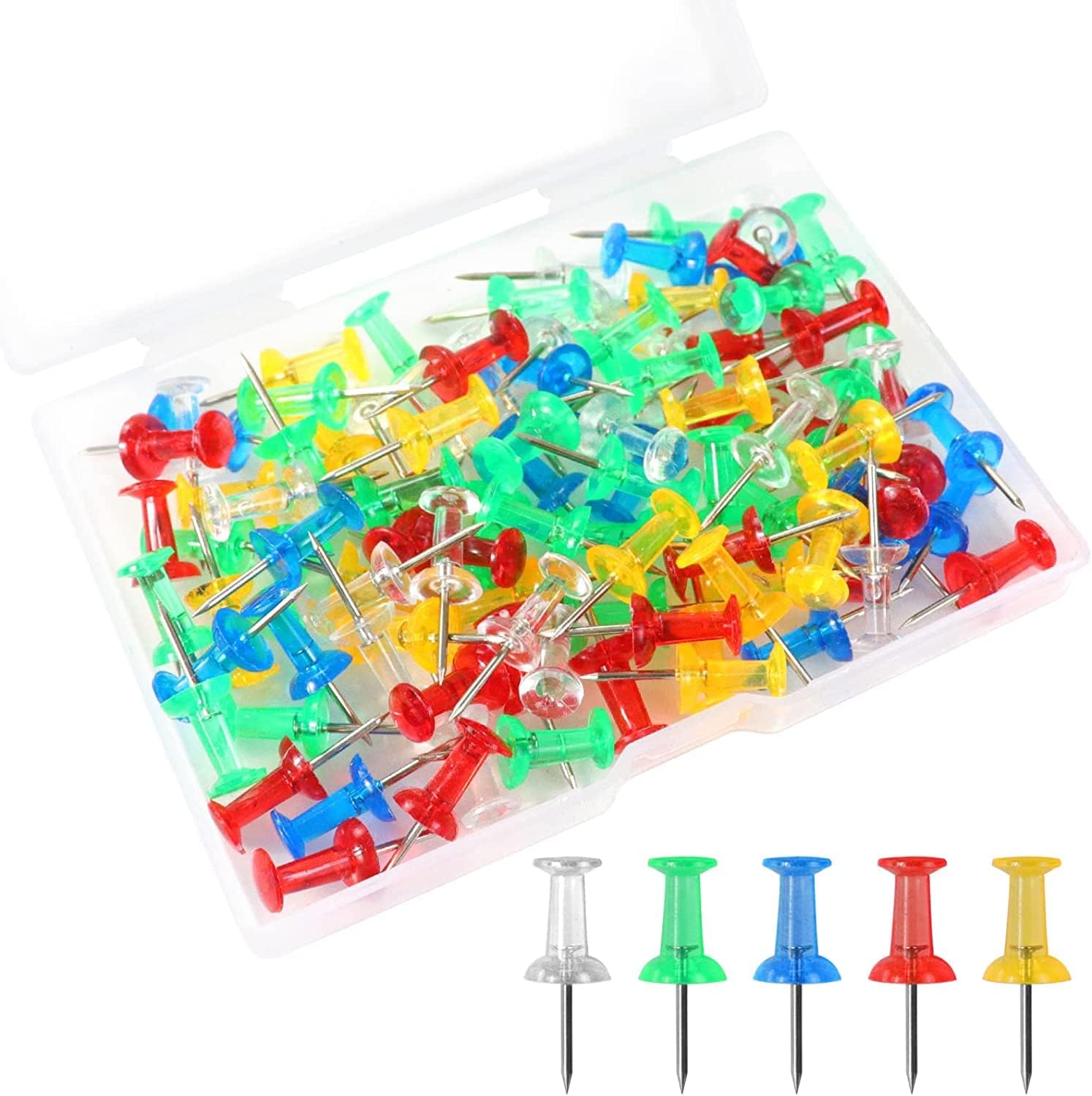 Requisite Needs Push cork board Pins Drawing Pins for Cork Notice Board ...