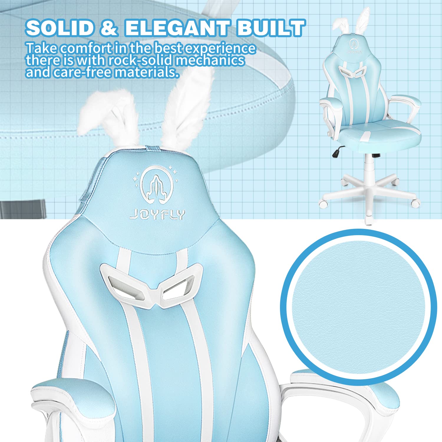 Snapklik.com : JOYFLY Gaming Chair, Computer Chair Kawaii Gamer Chair ...