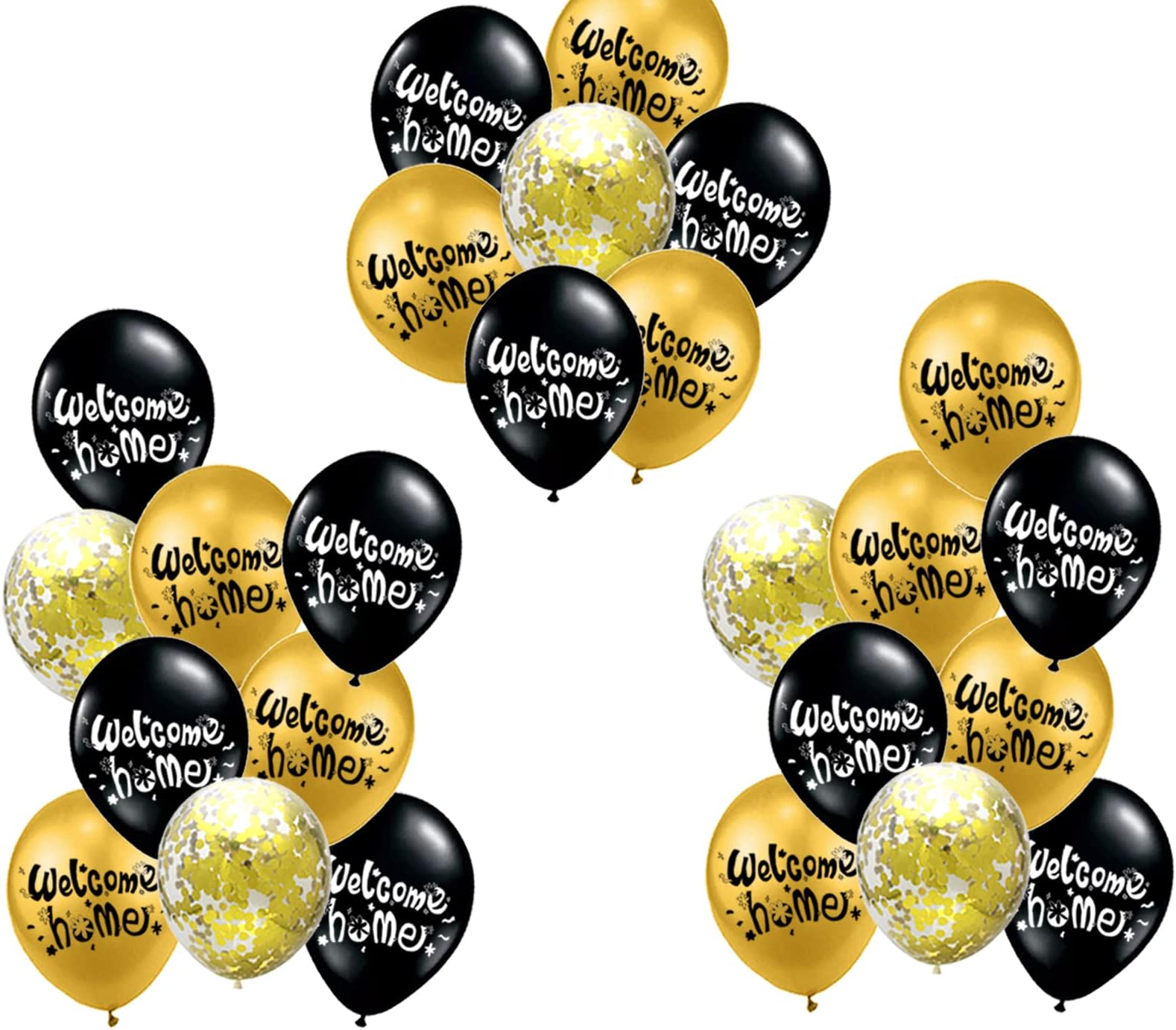 Amazon.com: 60 Pieces Home Sweet Home Balloon Housewarming Party Latex ...