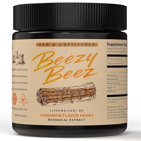Amazon.com : Beezy beez honey for sleep full strength, 100% Natural ...