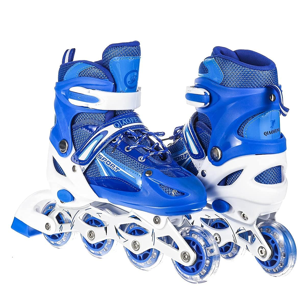 NPI 4 Wheel Inline Skates Skating Shoes for Boys and Girls Age 10 to 20 ...