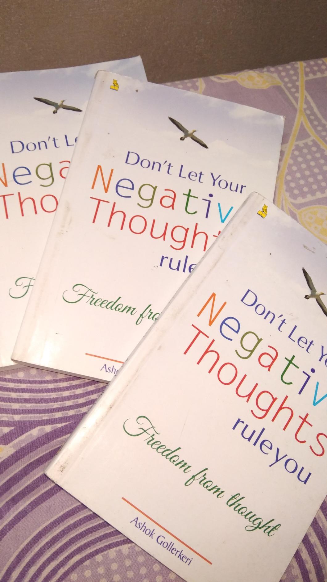 Buy DON'T LET YOUR NEGATIVE THOUGHTS Book Online at Low Prices in India ...