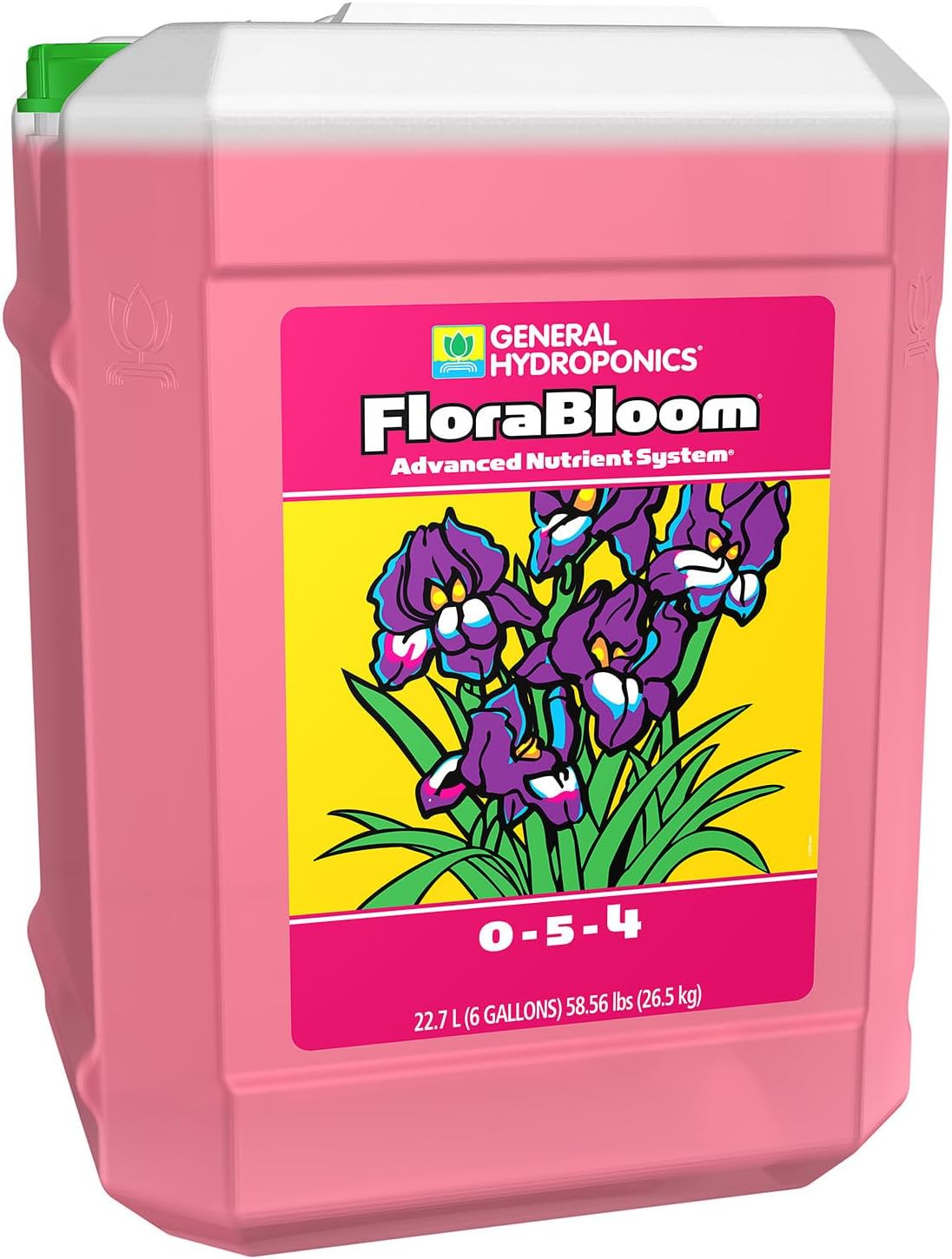 Amazon.com : General Hydroponics FloraBloom Plant Food, 0-5-4, 6 gal ...