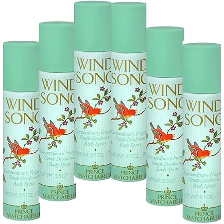 WIND SONG BODY SPRAY - PACKAGE OF 3