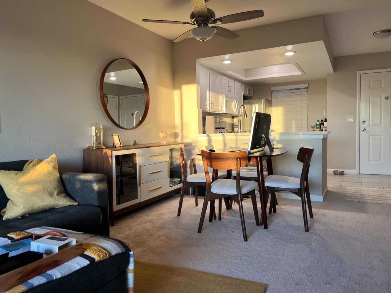 $45/mo - Finance BELLEZE 014-HG-40013-WH Sideboard Buffet 3 Drawers & 2 ...