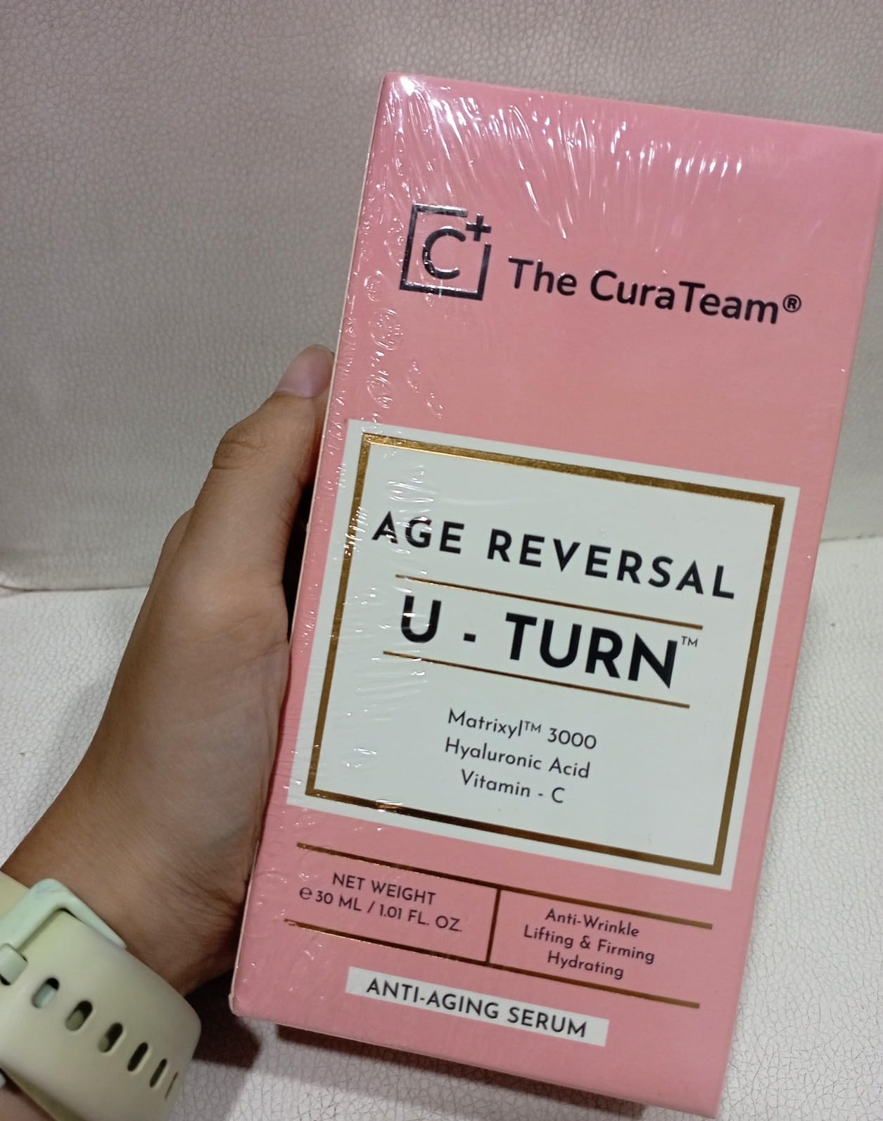 The Cura Team® U-TURN™ Anti-Aging Face Serum | Boosts Collagen, Reduces ...