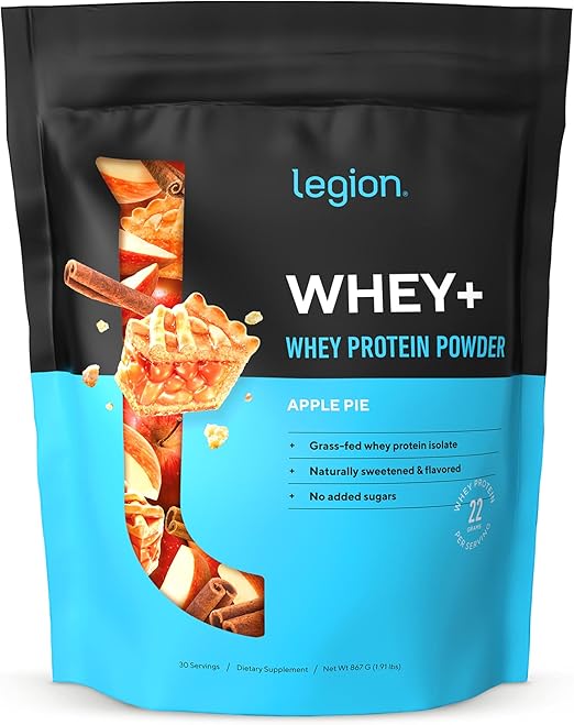 Amazon.com: LEGION Whey+ Whey Isolate Protein Powder from Grass Fed ...