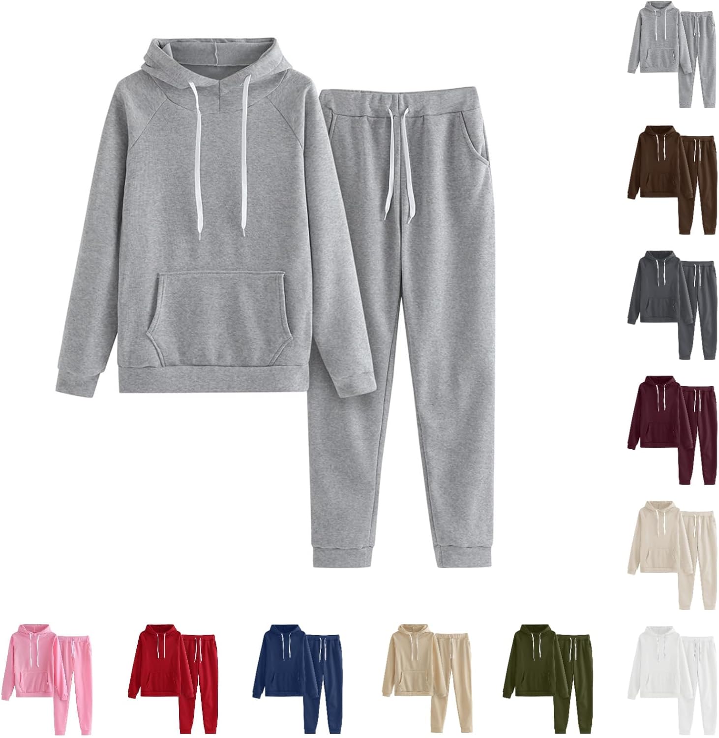 Amazon.com: SHAOBGE Early Deals 2024 Two Piece Outfits For Women - Fall ...