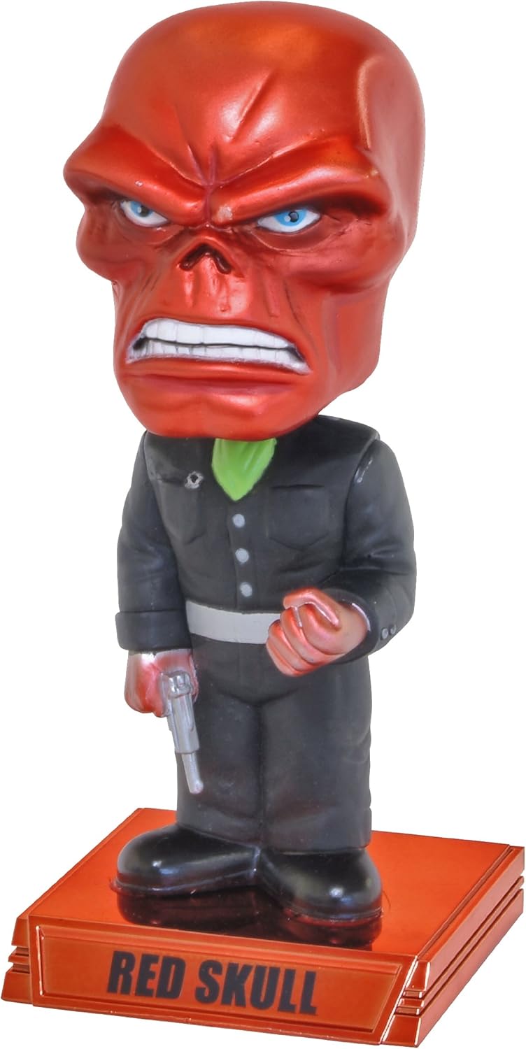 Amazon.com: Funko Red Skull Wacky Wobbler : Toys & Games