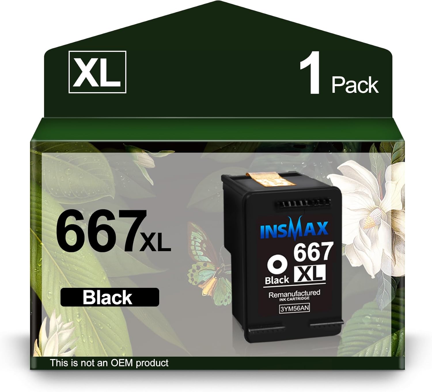 Amazon.com: 667XL Black Ink Cartridges Value Pack Compatible Ink ...