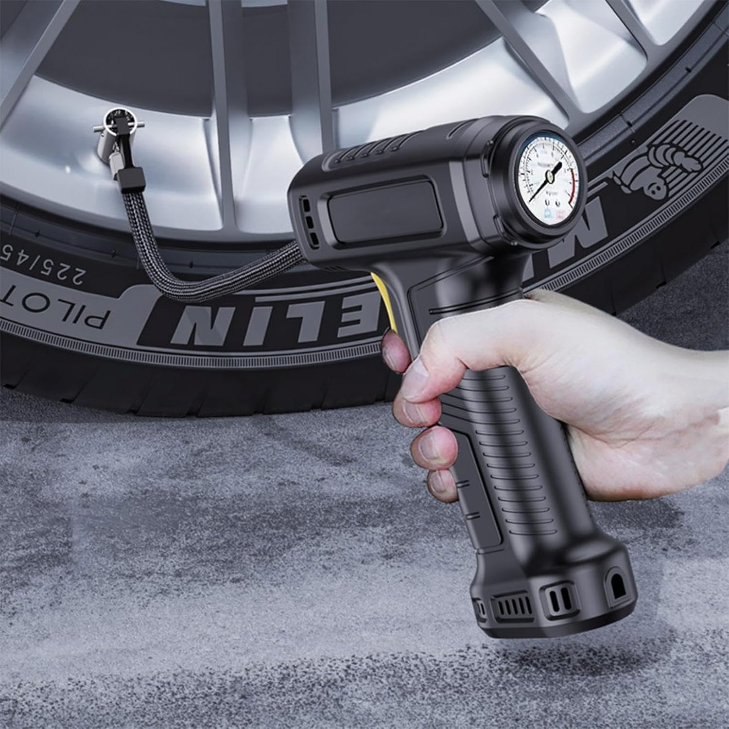 Amazon.com: 150PSI Tire Inflator Portable A-ir Compressor A-ir Pump For ...