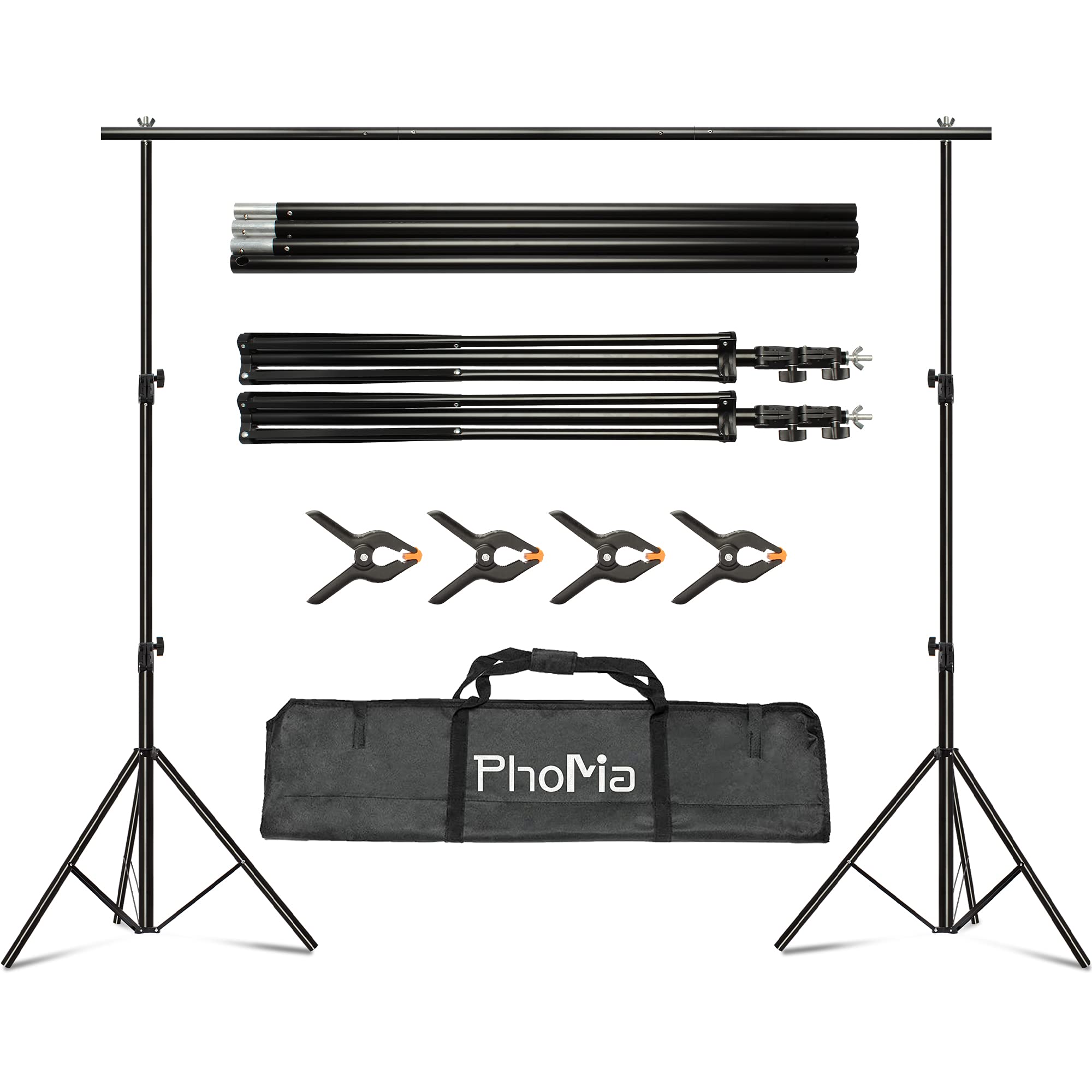 PhoMia Backdrop Stand 10Ftx8....B08V4RFHC3 | Encarguelo.com