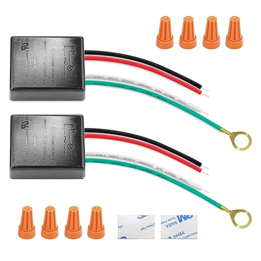 Amazon.com: 2 Pack Touch Lamp Control Module, Lamp Touch Dimmer Switch ...