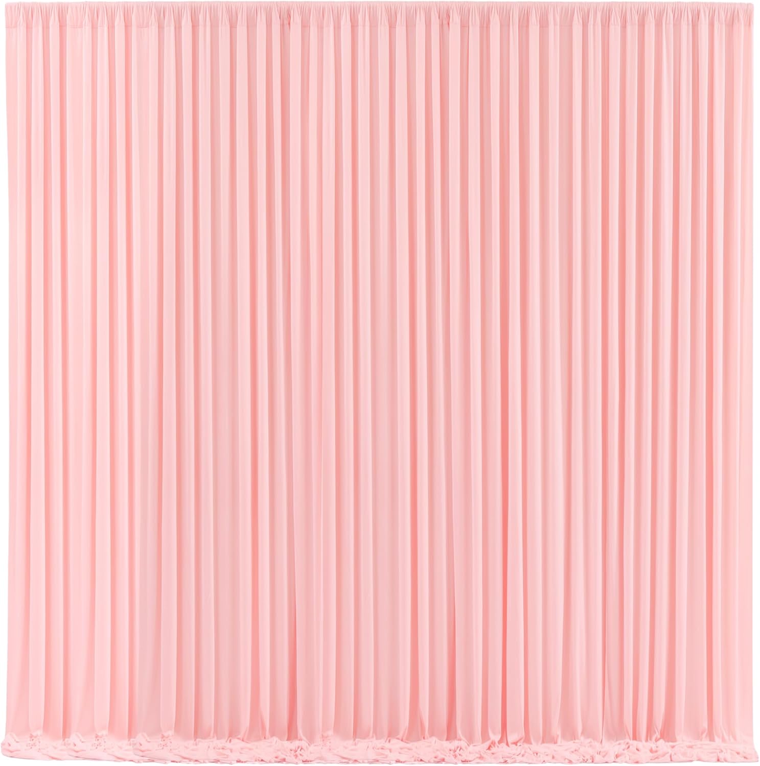 Cortina tipo telón de fondo rosa rubor de 10 x 10 pies para fiestas ...