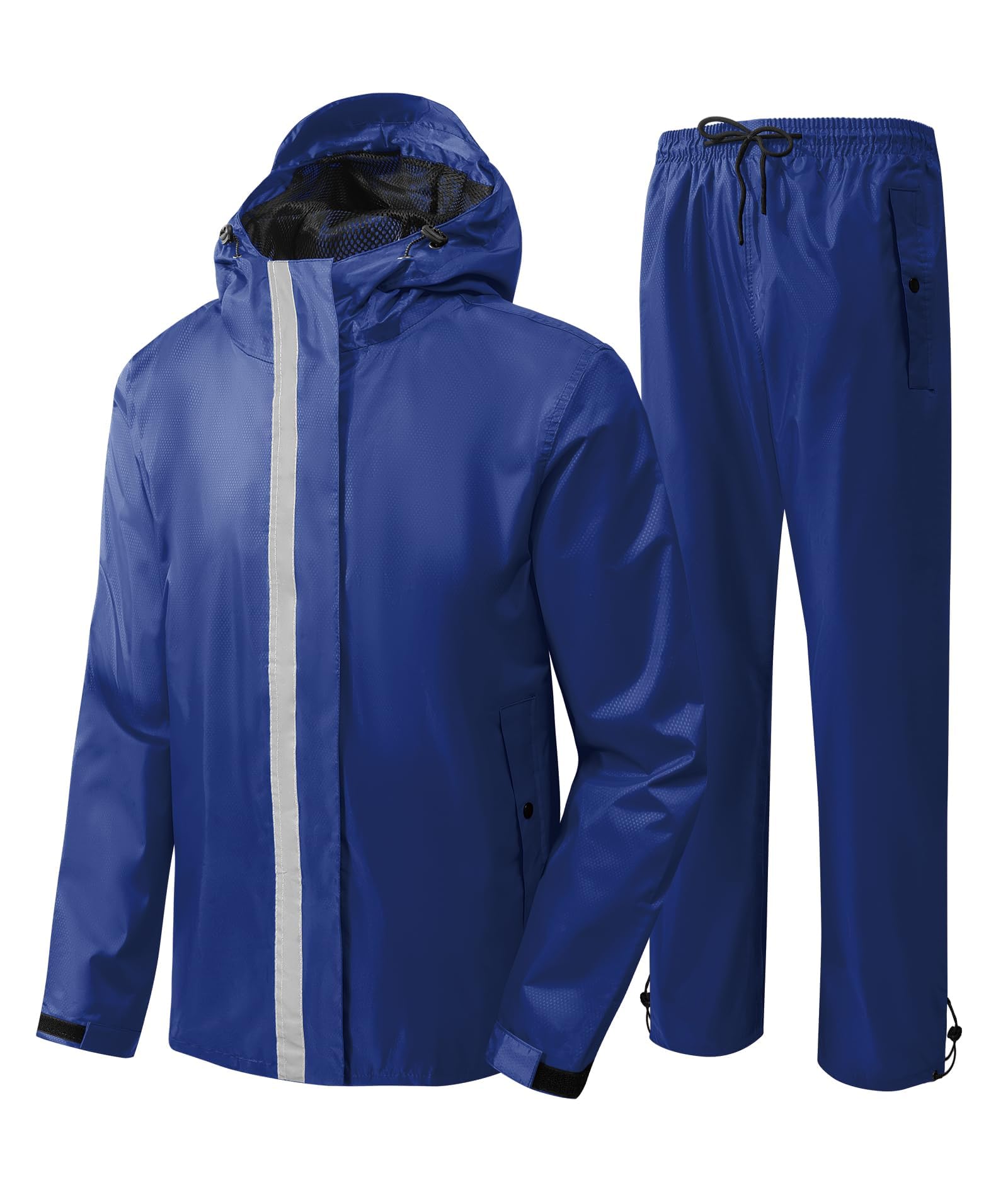 Snapklik.com : SWISSWELL Mens Overalls Rain Suit Waterproof Lightweight ...