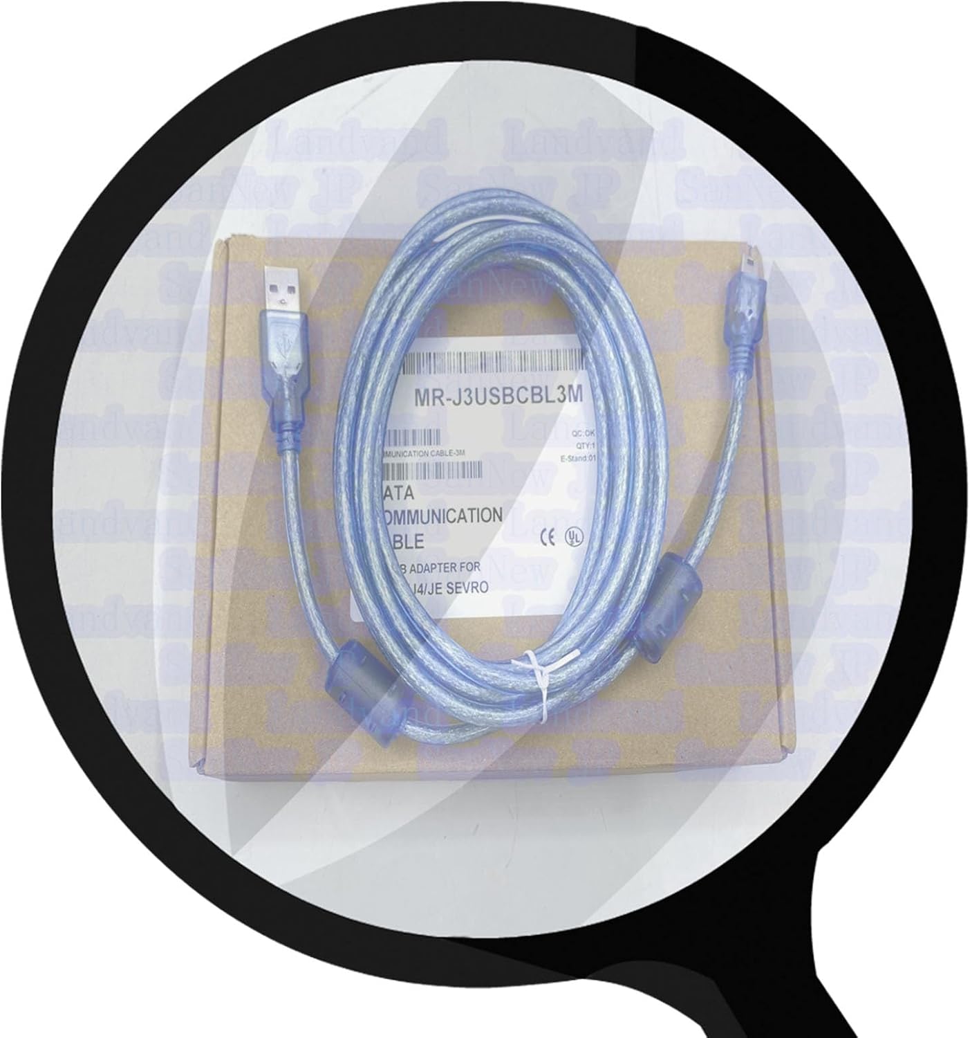 Amazon.co.jp: MR-J3USBCBL3M for Servo Dubeggling Cable MR-J3 J4 JE ...