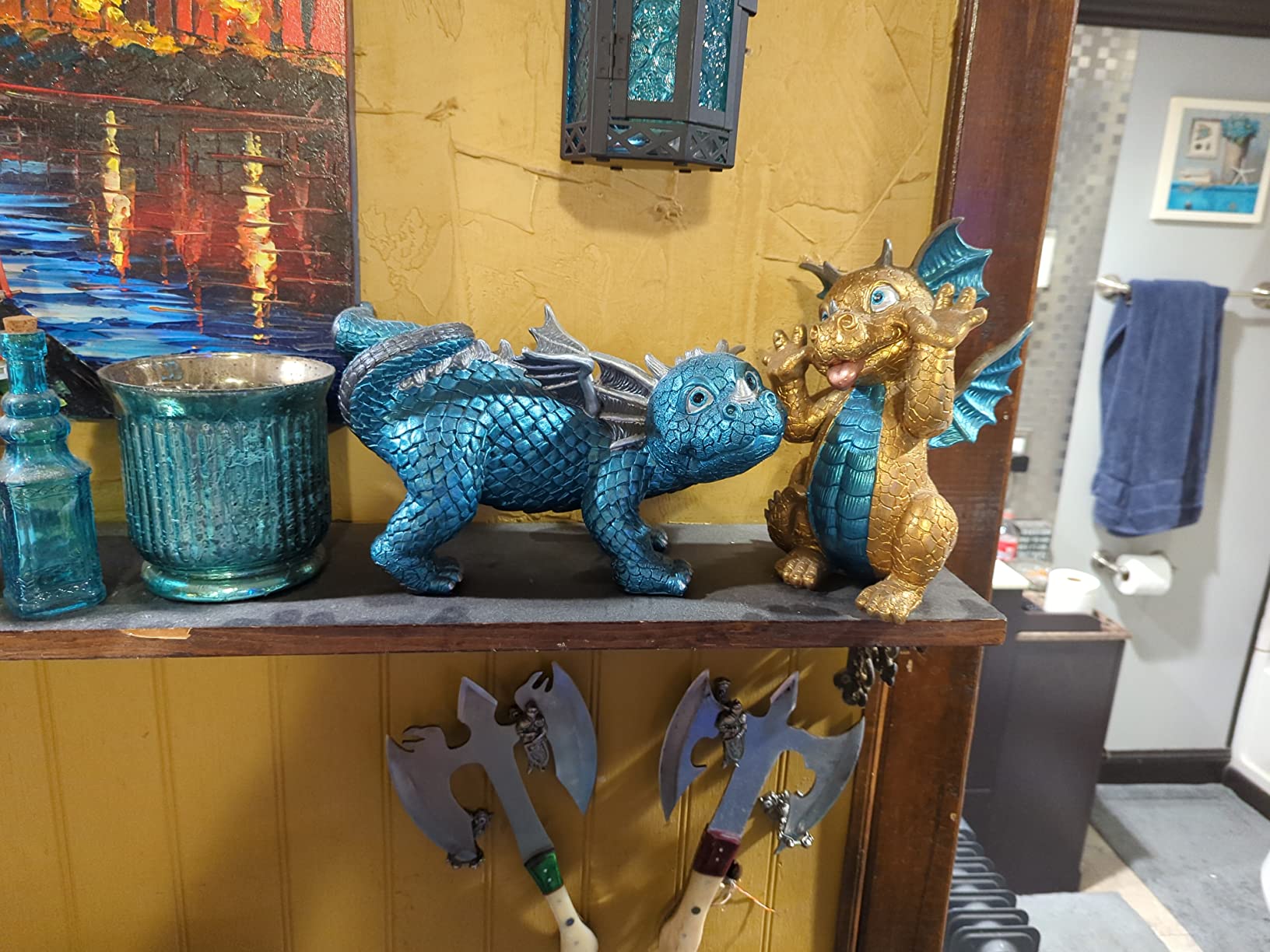 $11/mo - Finance Ebros Whimsical Good Job Thumbs Up Dragon Garden ...