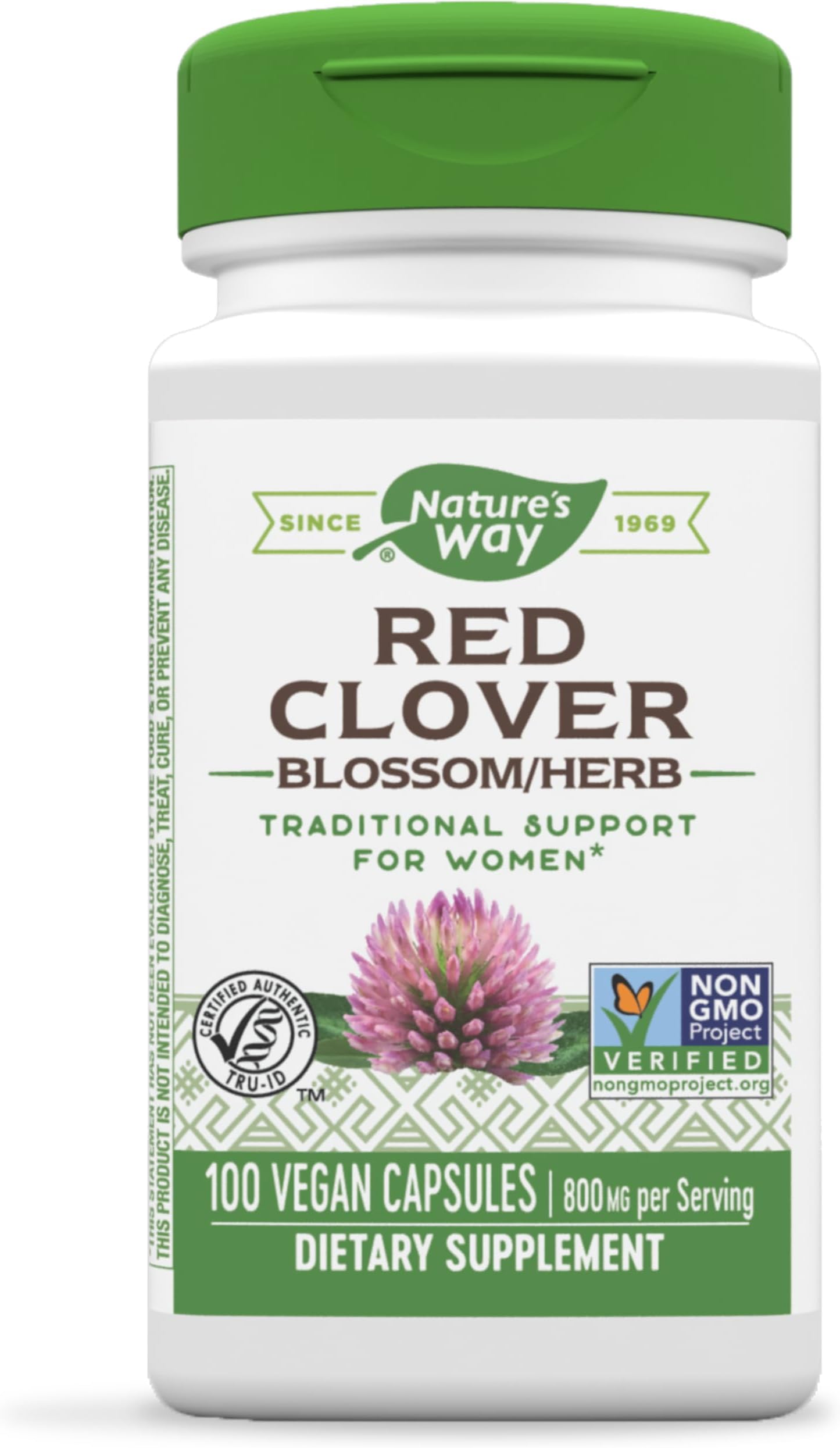 Amazon.com : Nature's Way Red Clover Blossoms and Herb, 400 mg - 100 ...