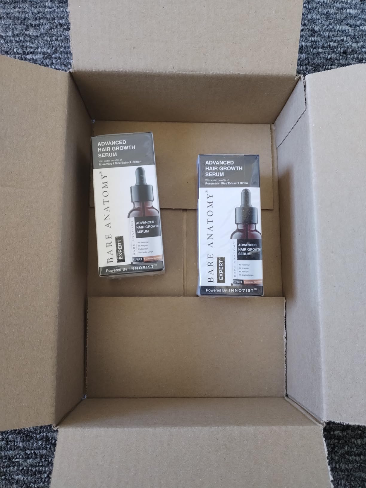 Bare Anatomy Advanced Hair Growth Serum | 3% Redensyl + 4% Anagain + 3% ...