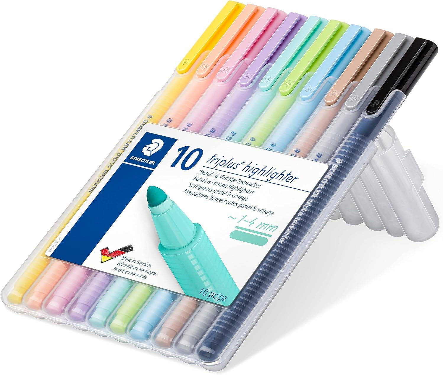 Amazon.com : Staedtler Highlighter (362 SB4) : Office Products