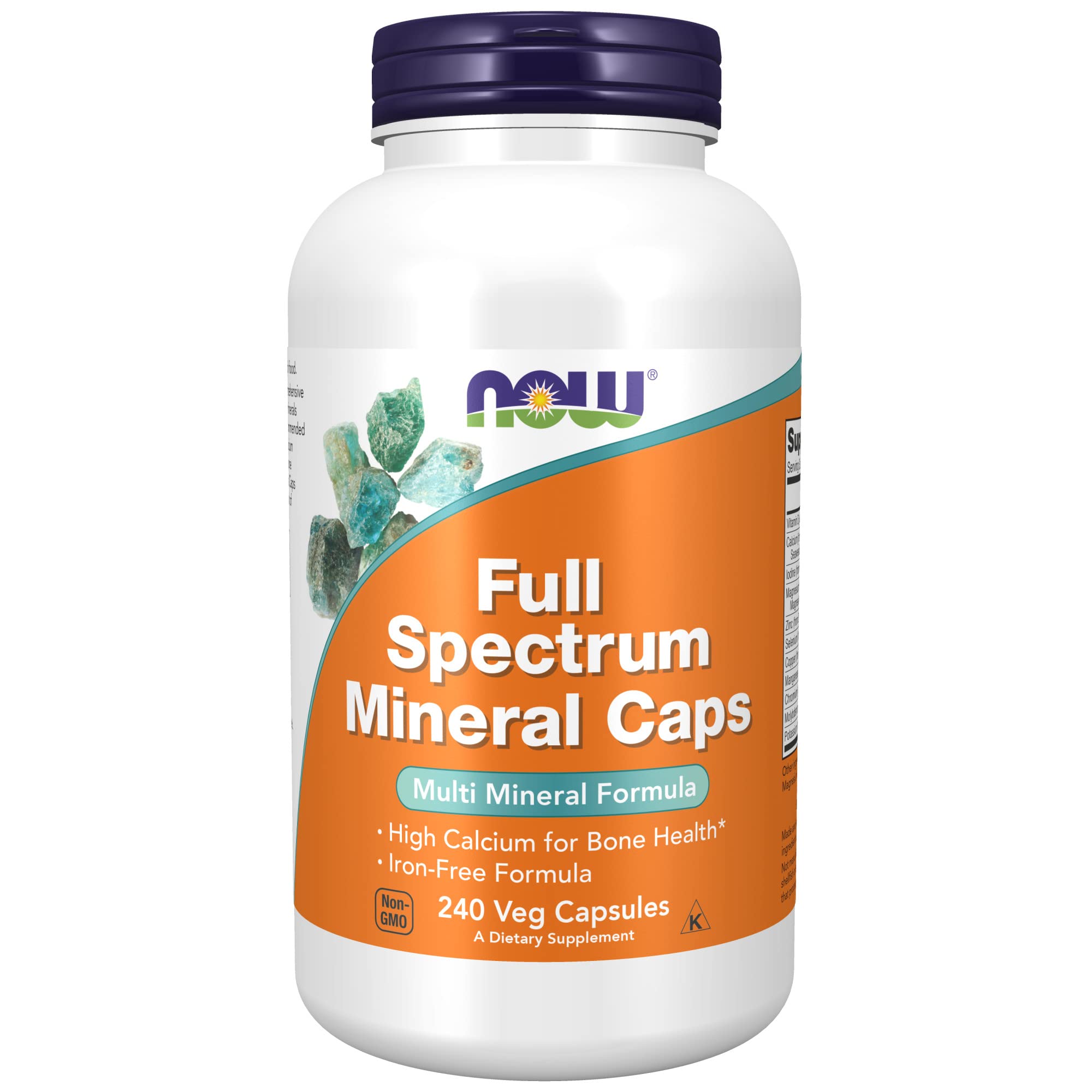 Buy NOW Supplements Full Spectrum Mineral Caps Multi Mineral Formula