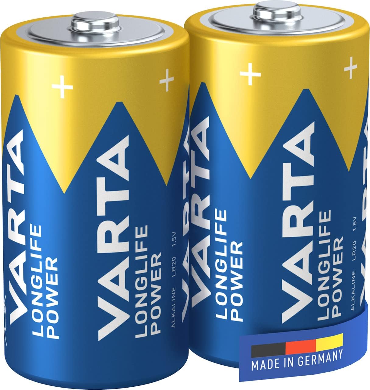 Amazon.com: Varta Longlife Power C Alkaline Battery - Pack of 2 ...