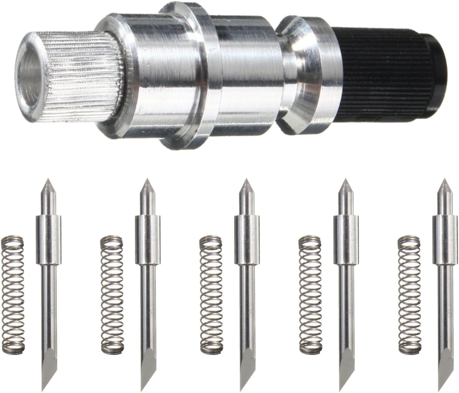 Leuchtkäfer Werbetechnik GRAPHTEC CB15U MESSERHALTER + 5 PLOTTERMESSER ...